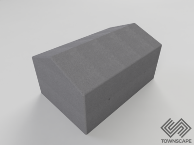 HVM Counter Terror Concrete Block 200 - Townscape Products