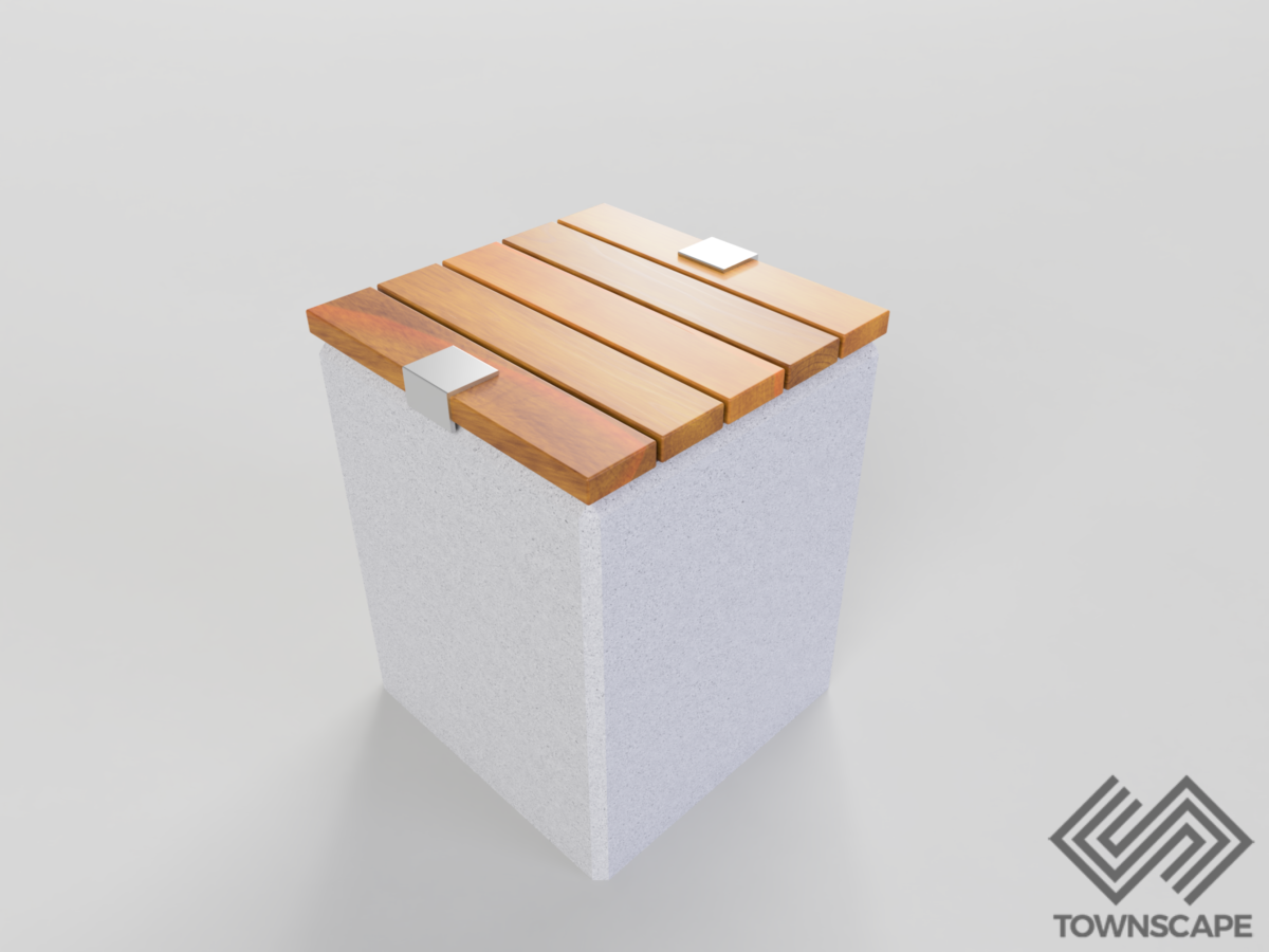 Unity Deck Hardwood Timber Seat Top - Townscape Products