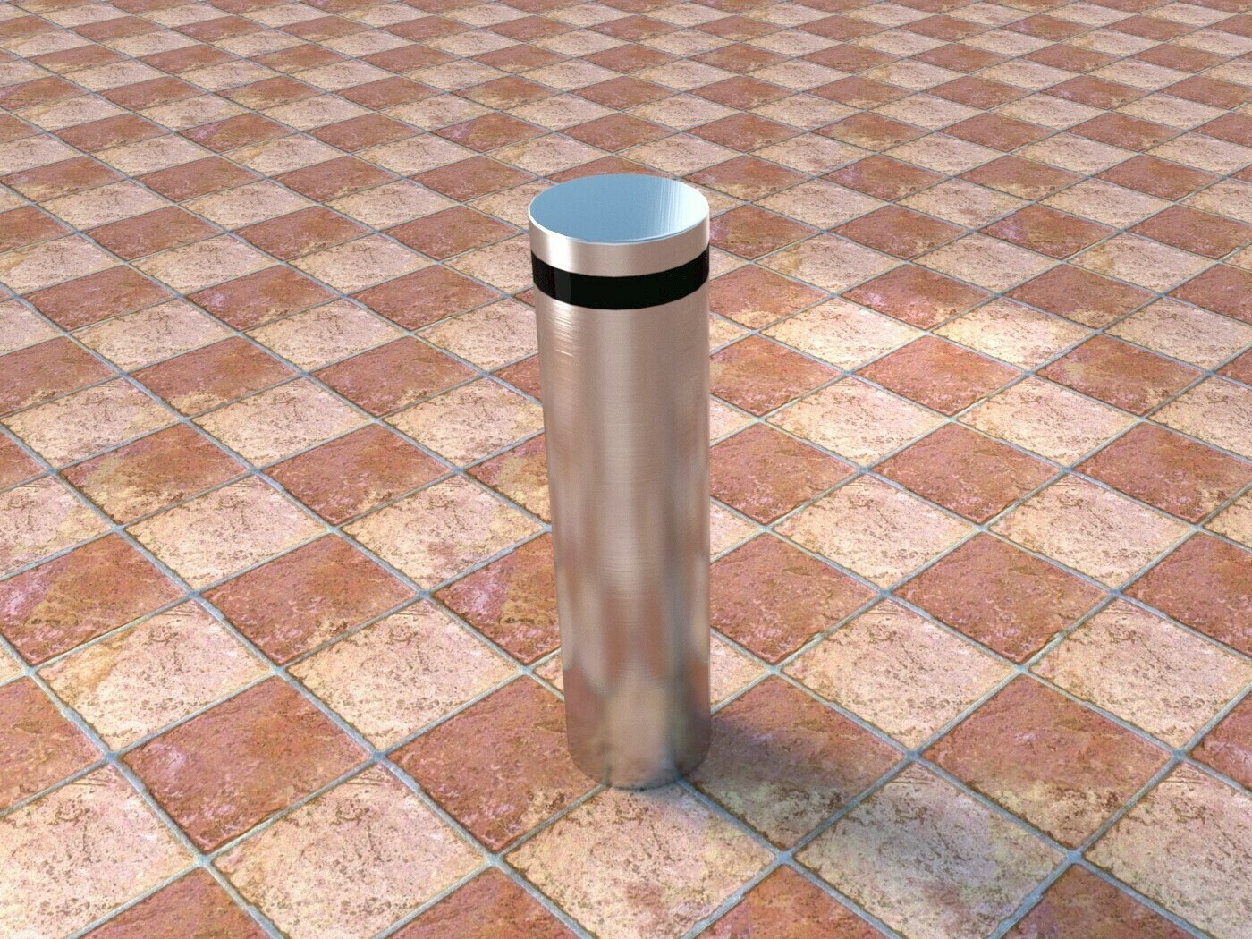 PAS 68 Bollard Sleeve Premium Diamond Stainless Steel 219 - Townscape ...