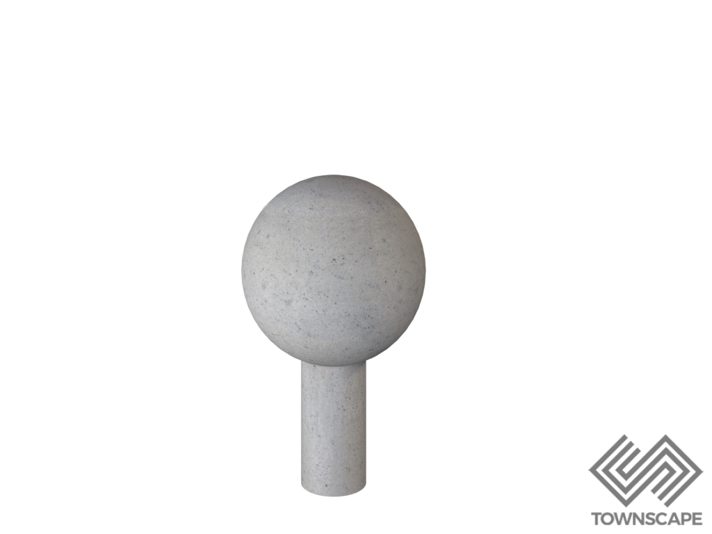 Concrete Bollard Golf Ball - Townscape Products