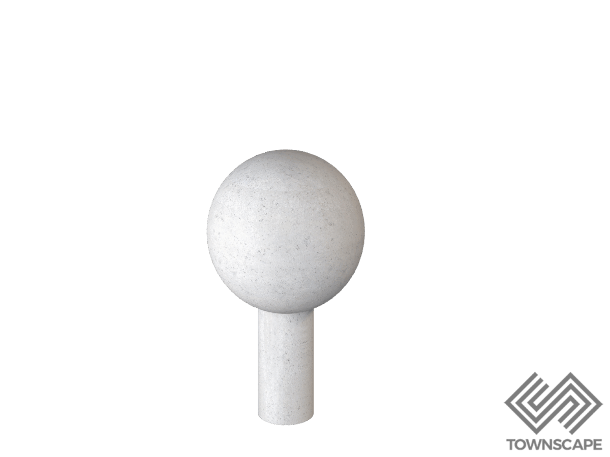 Concrete Bollard Golf Ball - Townscape Products