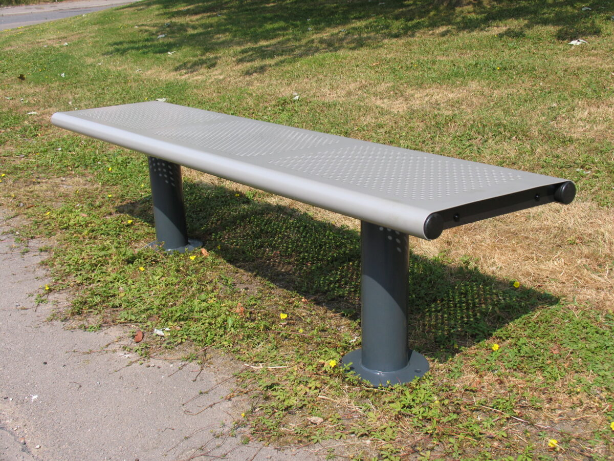 Concrete Bench Crown - Townscape Products