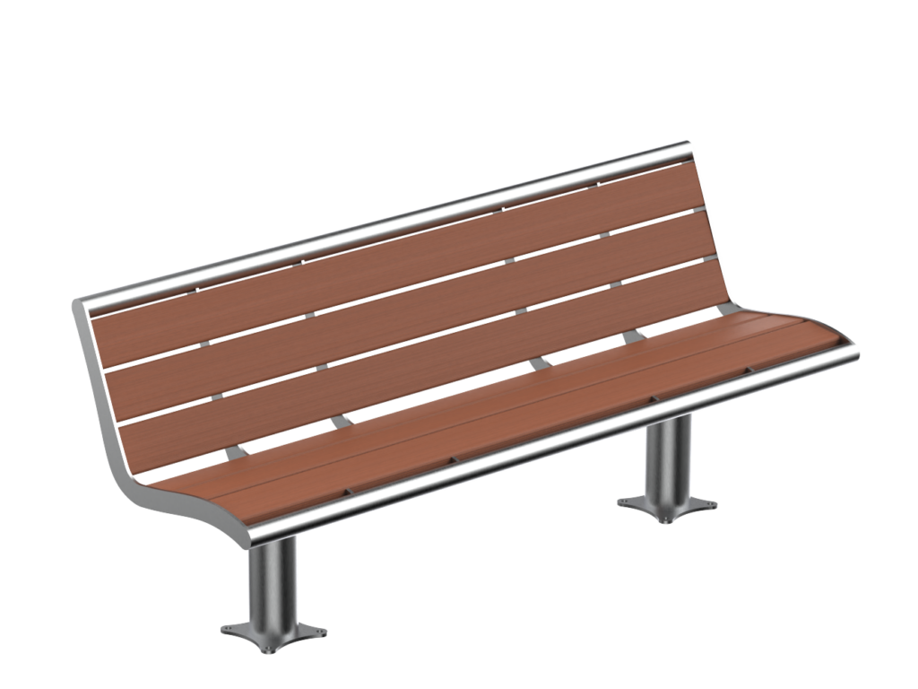 Concrete Bench Citizen Jet 1800 - Townscape Products