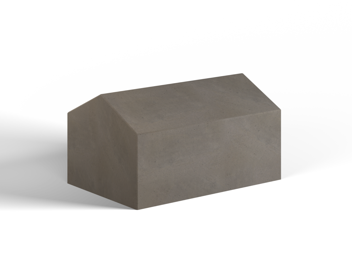 PAS 68 Counter Terror Concrete Block Apex - Townscape Products