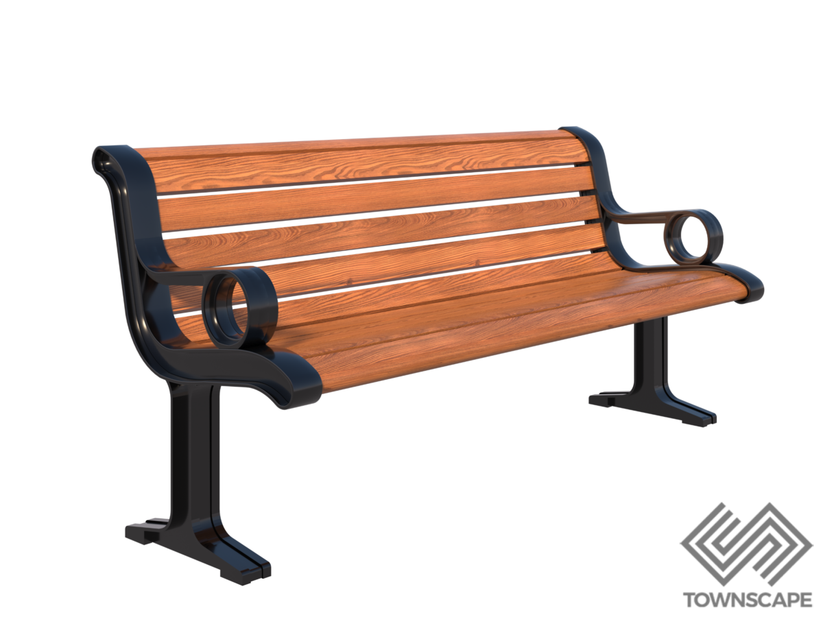 Eco Transit Station Seat - Single 3 - Townscape Products