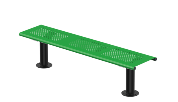 Concrete Bench Unity 1250 with Forklift Pockets - Townscape Products