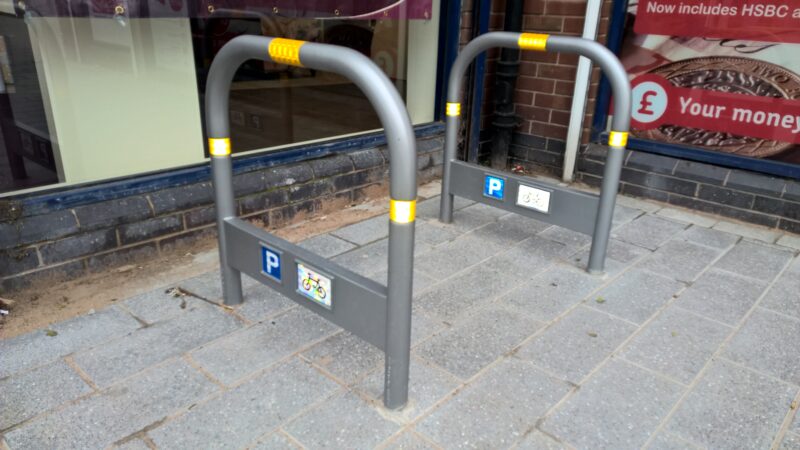 Polymer Cycle Stand TFL 750 BG TR - Townscape Products