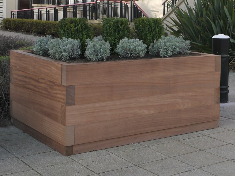 Street Planters - Stylish Commercial Urban Large Concrete Planters