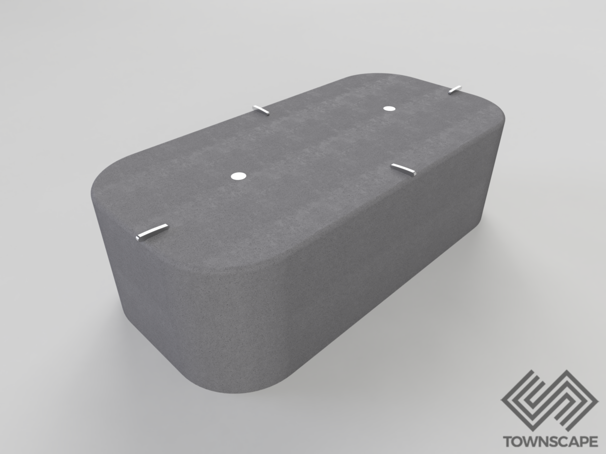 HVM Counter Terror Concrete Block 200 Stadium - Townscape Products