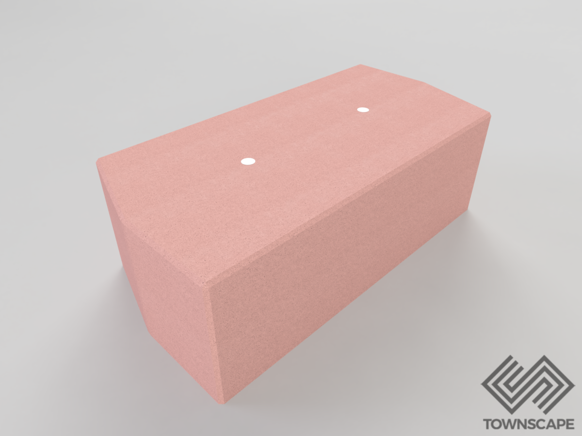 HVM Counter Terror Concrete Block 200 Offset - Townscape Products