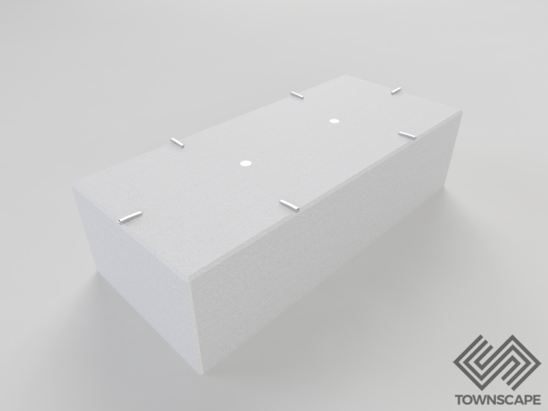 HVM Counter Terror Concrete Block 225 - Townscape Products