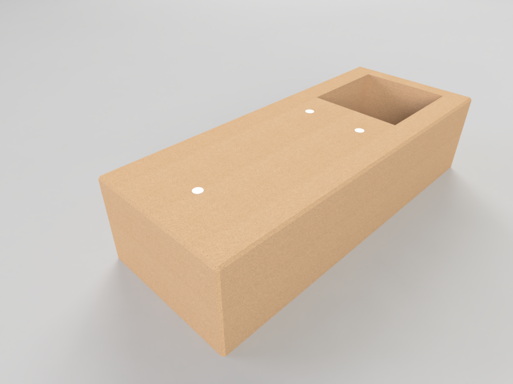 HVM Counter Terror Concrete Block 250 With integrated Planter ...