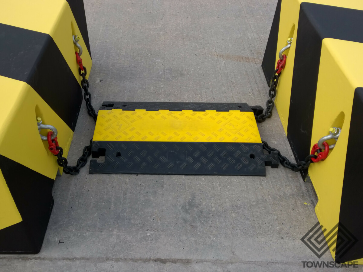 Counter Terror Concrete Sentry Block Pedestrian Crossing Ramp ...