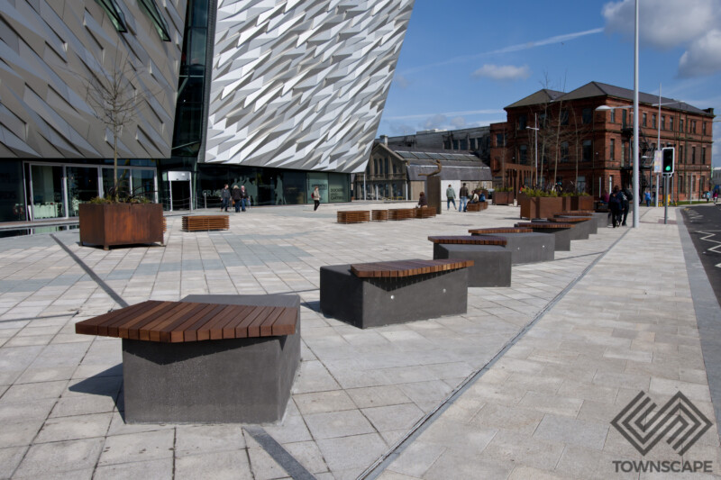 CT Block 150 BAN1 Seat Top - Townscape Products