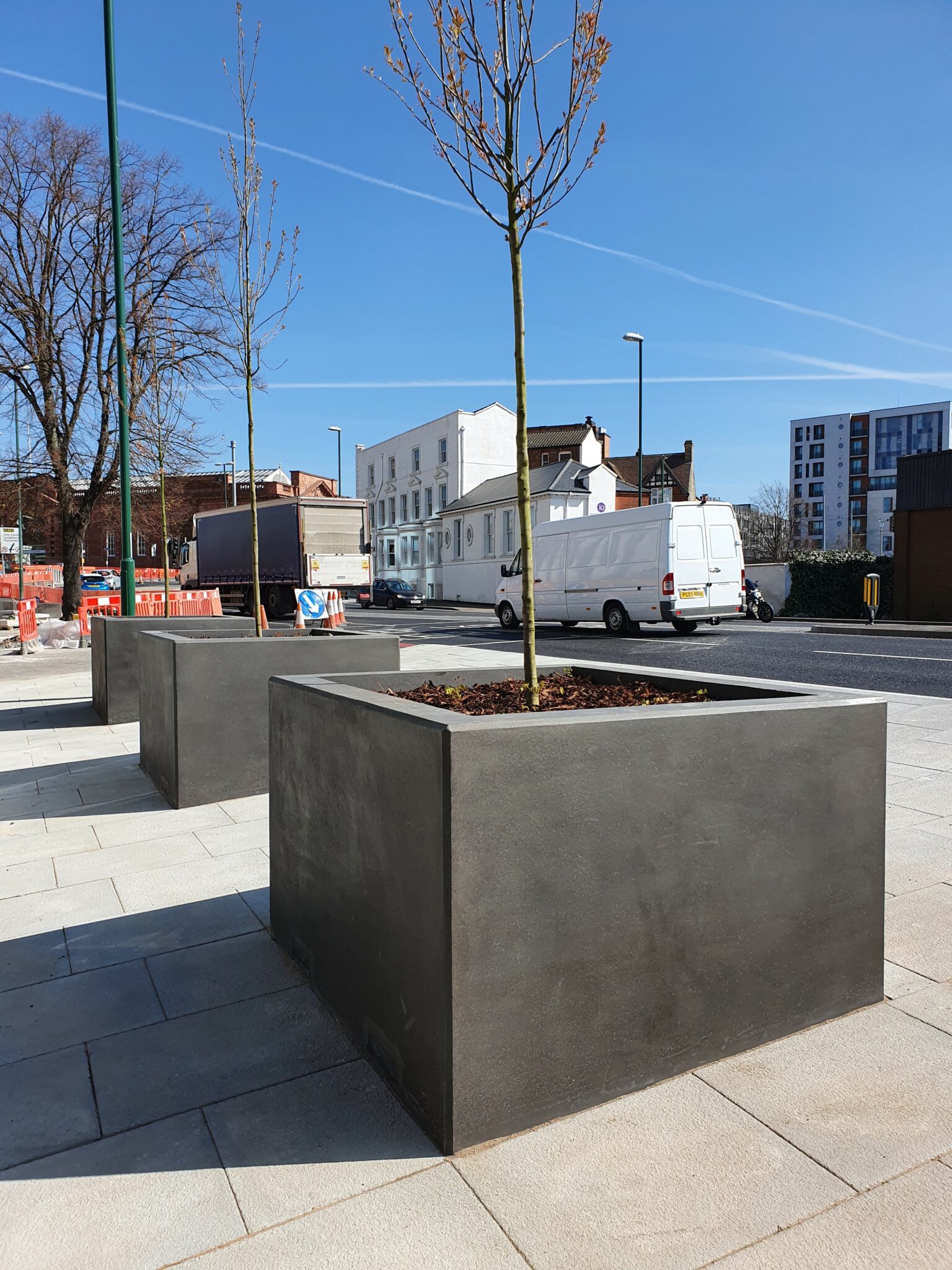 CT Block Planter 1790 - Ultra shallow Mount - Townscape Products