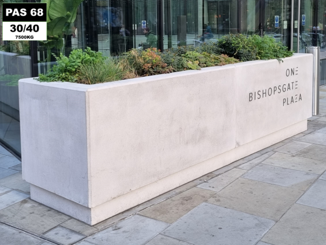 Vehicle Defence HVM Planters - Townscape Products