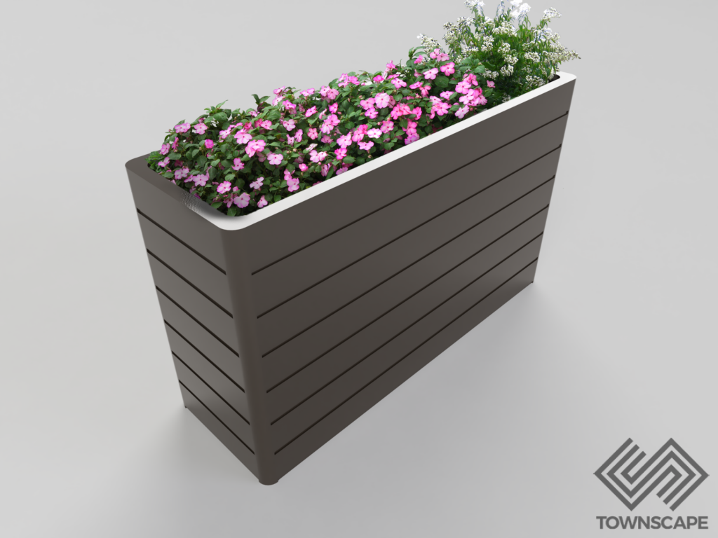 CORTEN Standard Planter 1500x1000x1000mm REC - Townscape Products