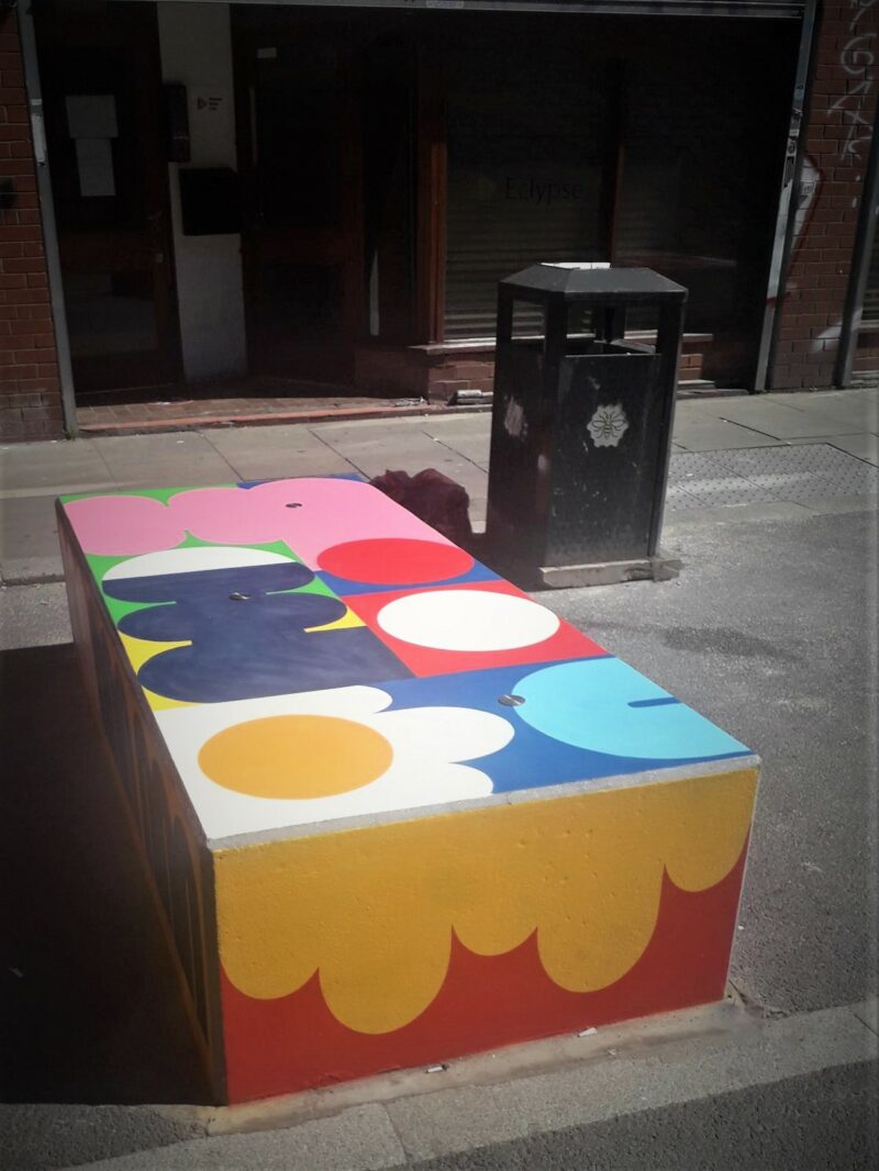 Funky Blocks - Thomas Street Manchester - Townscape Products