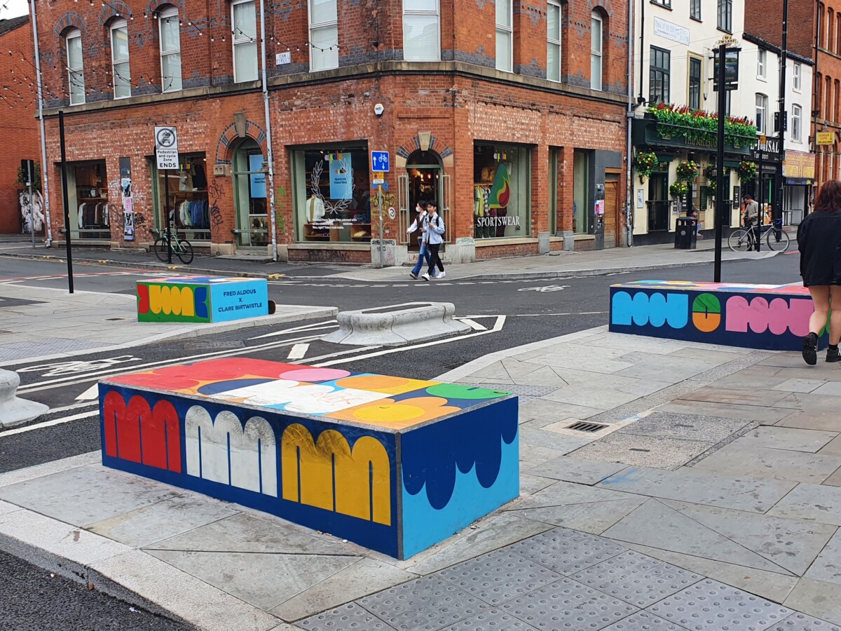 Funky Blocks - Thomas Street Manchester - Townscape Products
