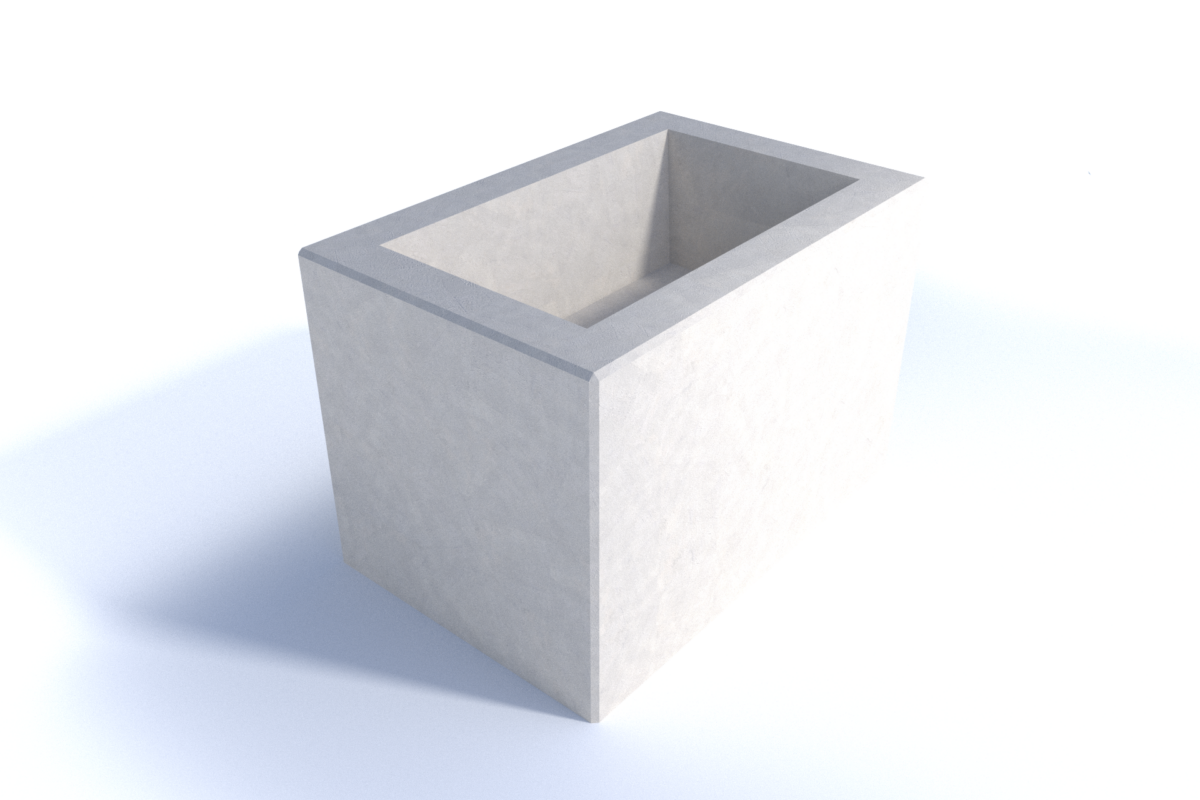 PAS 68 Counter Terror Block Planter - Ultra Shallow Mount - Townscape ...