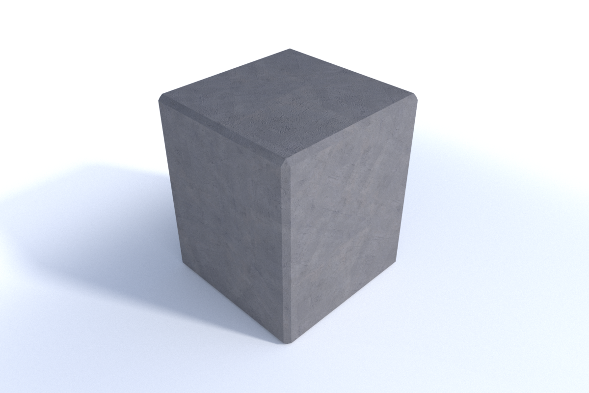 Concrete Cube Seat Unity - Townscape Products