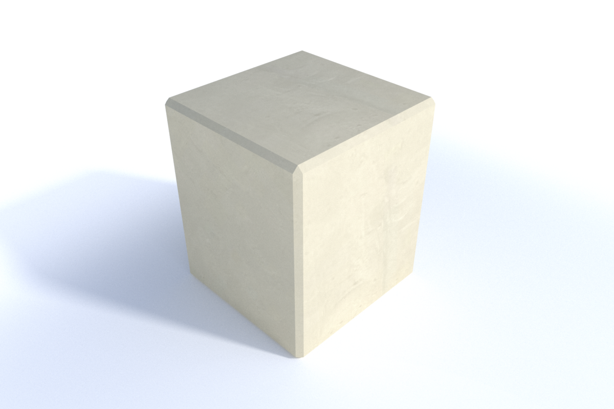 Concrete Cube Seat Unity - Townscape Products