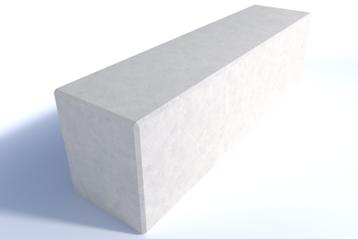 Concrete Bench Unity 2500 - Townscape Products