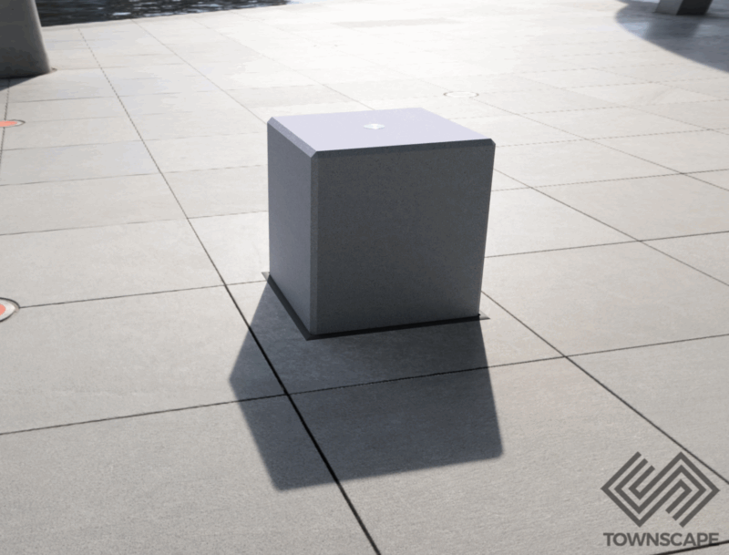 Concrete Cube Seat Unity - Townscape Products