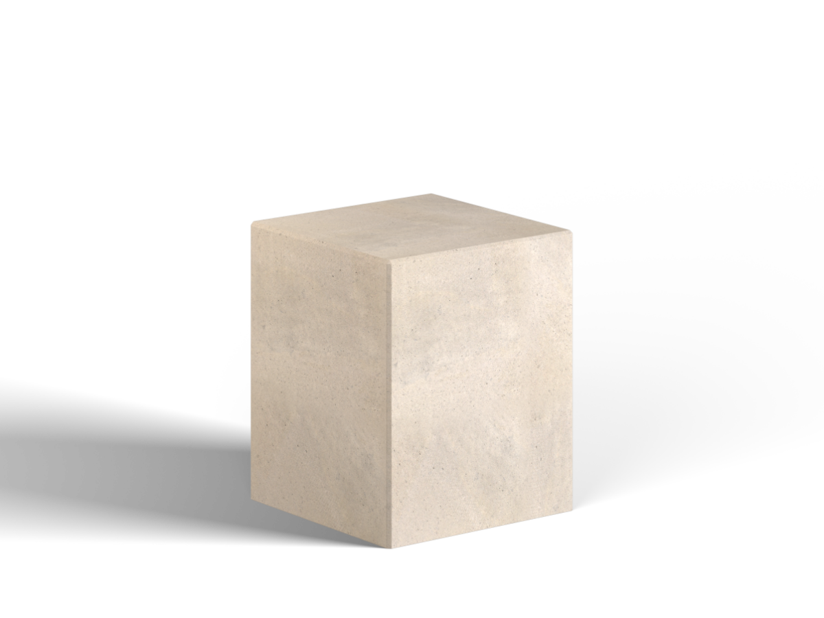 Concrete Cube Seat Unity - Townscape Products