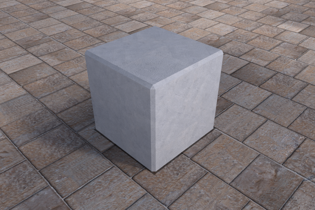 Concrete Cube Seat Unity - Townscape Products