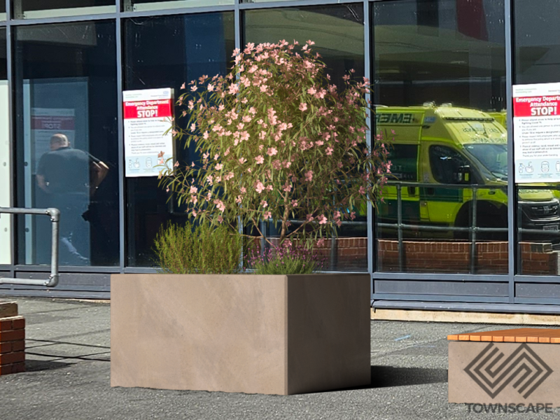 CT Block Planter 1490 - Ultra Shallow Mount - Townscape Products