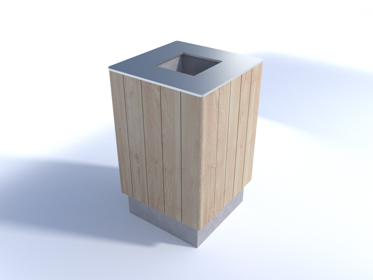 Concrete bins - Townscape Products