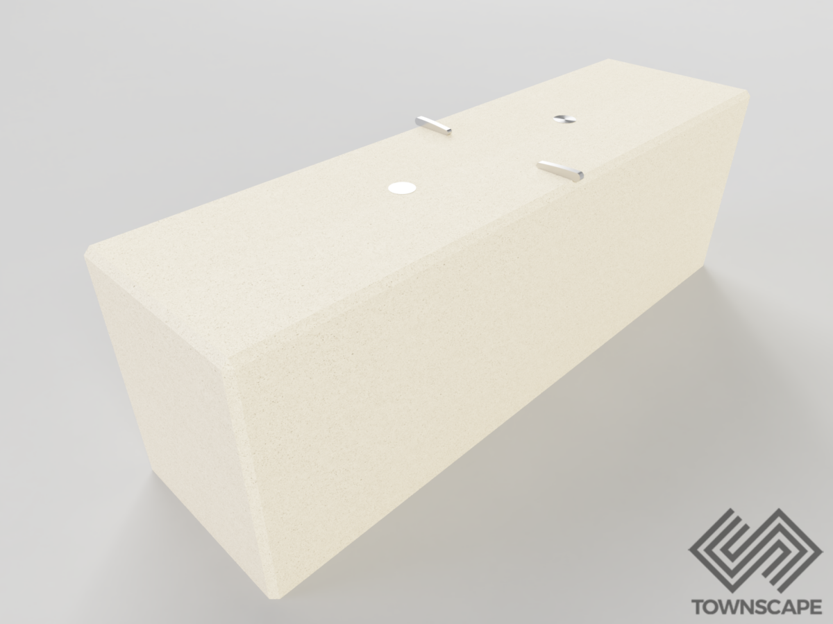 Concrete Bench Unity 1800 - Townscape Products