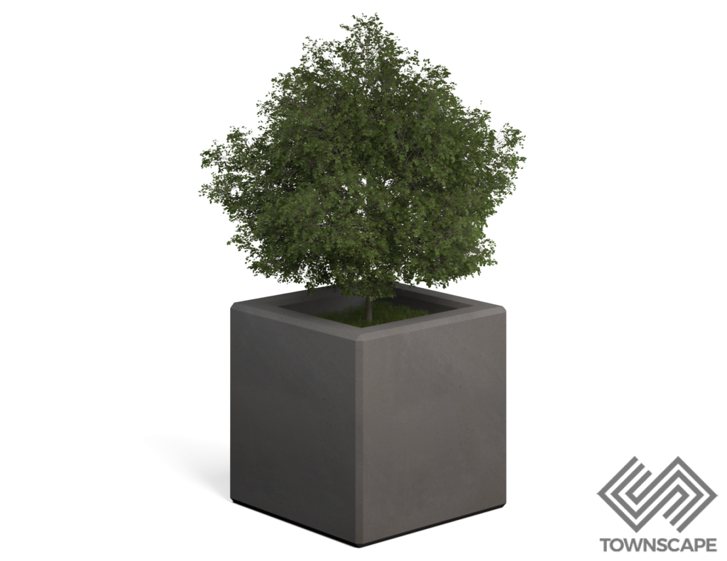 Concrete Planter Block 1000 x 1000 - Townscape Products