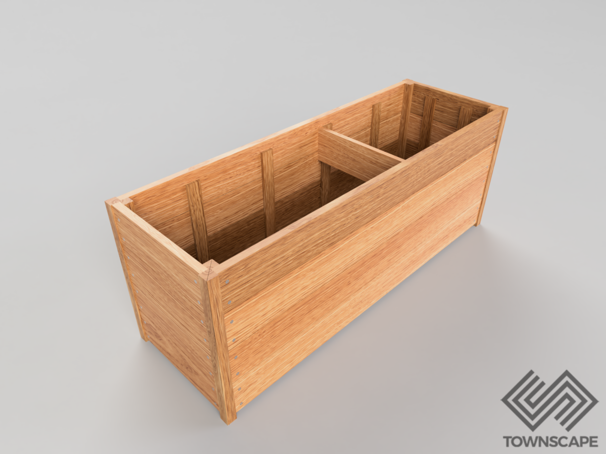 Street Planters - Stylish Commercial Urban Large Concrete Planters