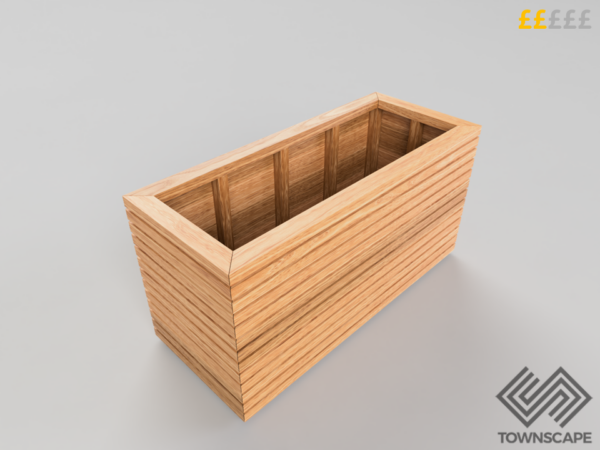 Street Planters - Stylish Commercial Urban Large Concrete Planters