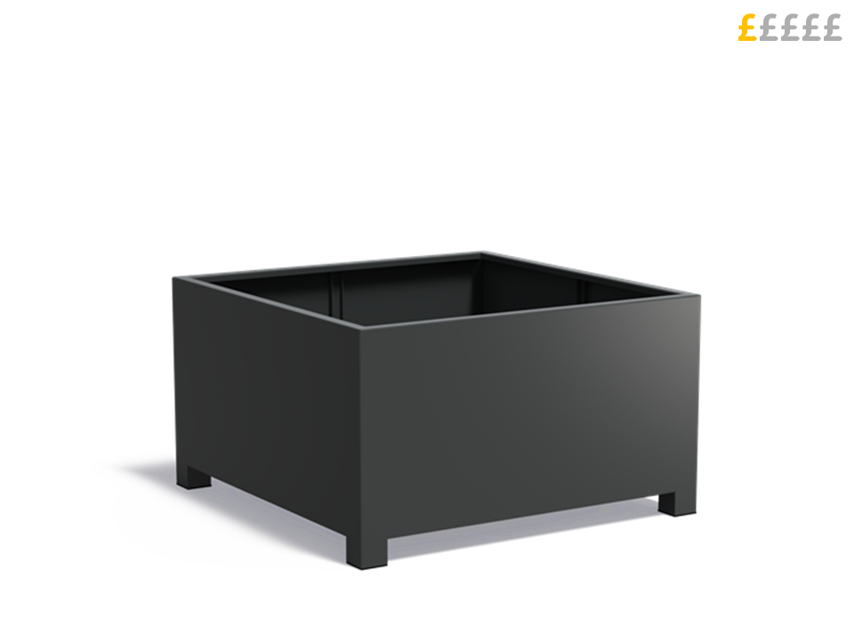 MILD STEEL P C Raised Planter 1500x1000x1000mm - Townscape Products