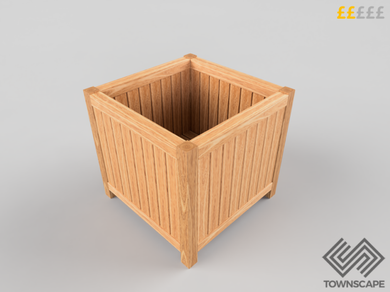 Street Planters - Stylish Commercial Urban Large Concrete Planters